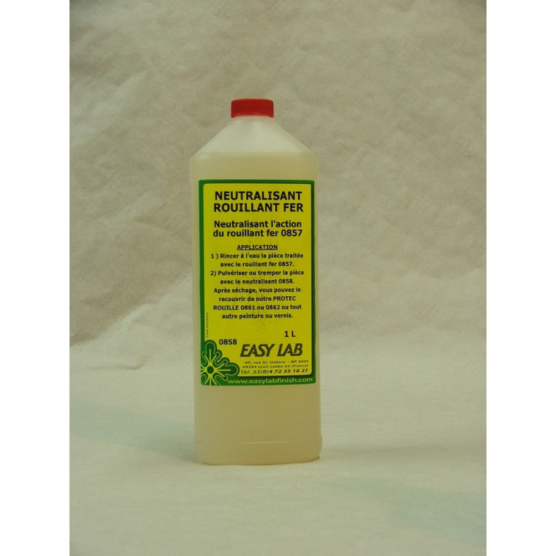 IRON RUST NEUTRALIZER 1 liter Easylab 0858