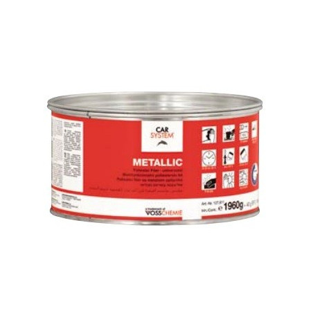 MASTIC CAR SYSTEM ALUMINIO METÁLICO 2 KG