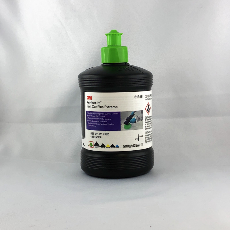 3m 51816 Perfect-It Fast Cut Extreme Polishing Liquid, 500g, 432ml