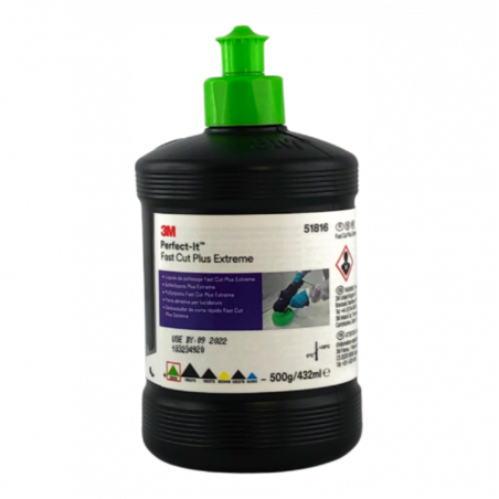 3m 51816 Perfect-It Fast Cut Extreme Polishing Liquid, 500g, 432ml