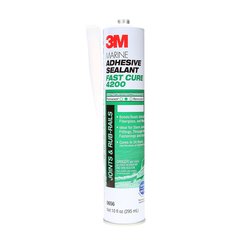 3M 06564 Sigillante Poliuretanico Marino 4200FC 3M™, Nero 310 ml