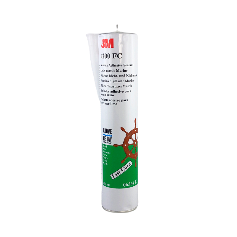 3M 06564 Sigillante Poliuretanico Marino 4200FC 3M™, Nero 310 ml
